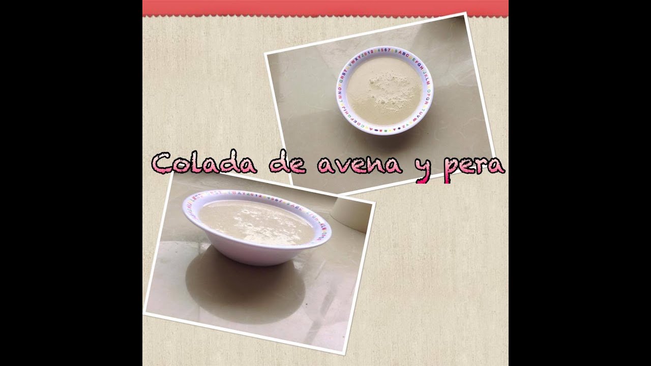 Avena y Pera - colada- - YouTube