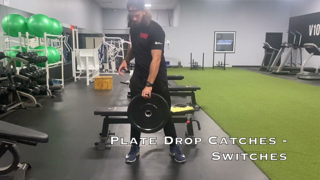 Plate Drop Catch Series l Build Grip Strength & Endurance l - YouTube