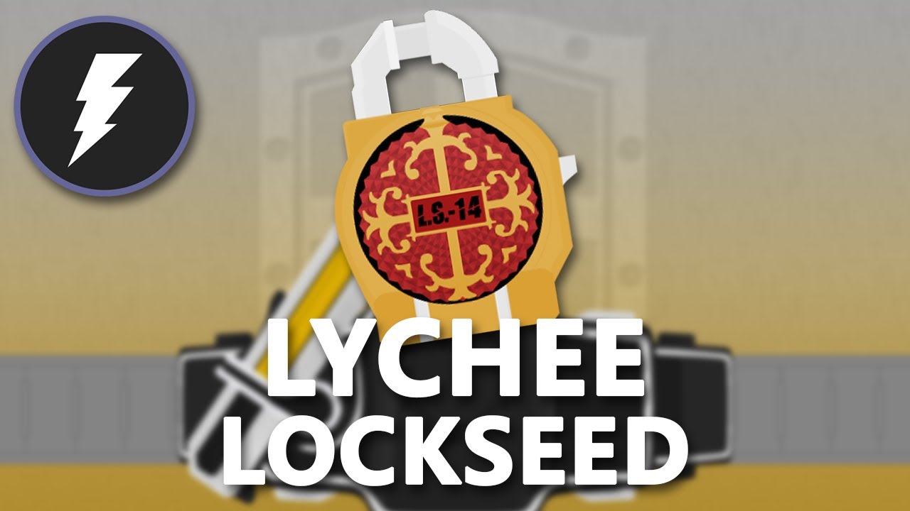 Kamen Rider Gaim Flash Belt: Lychee Lockseed - YouTube
