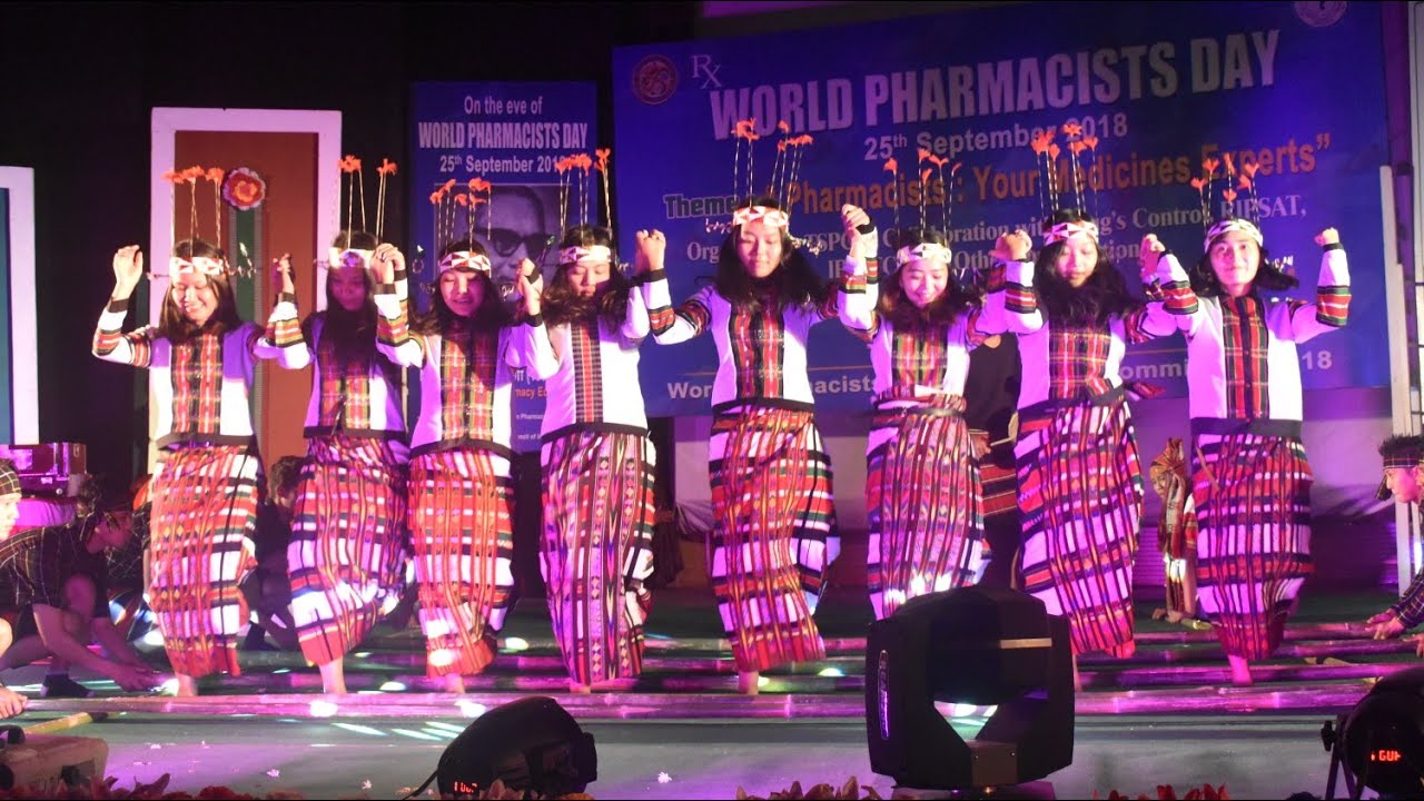 Cheraw dance of Mizoram | Bamboo dance - YouTube