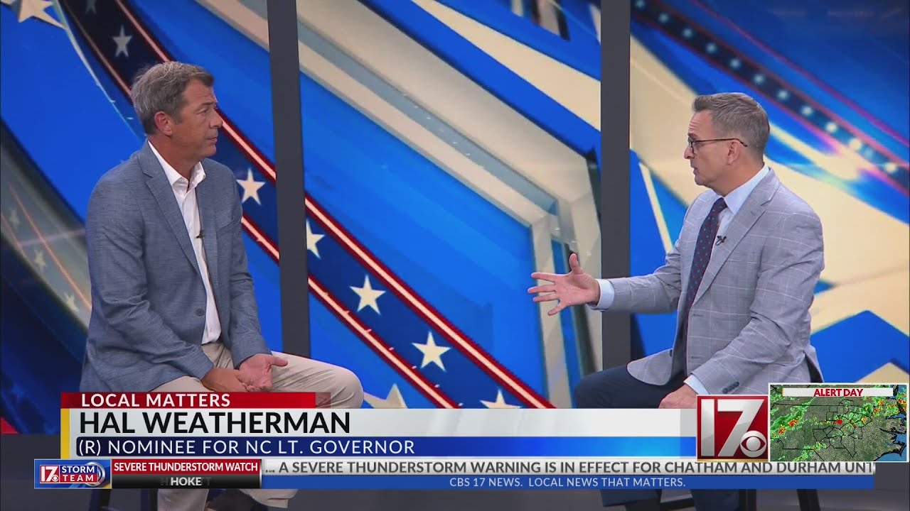 Local Matters: Hal Weatherman for NC Lt. Governor - YouTube