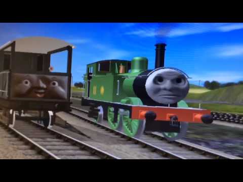 Thomas and Friends in Trainz: Super Oliver Clip - YouTube