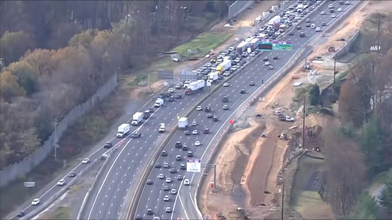 TRAFFIC ALERT: Northbound lanes shut down on I-495 in Fairfax County ...