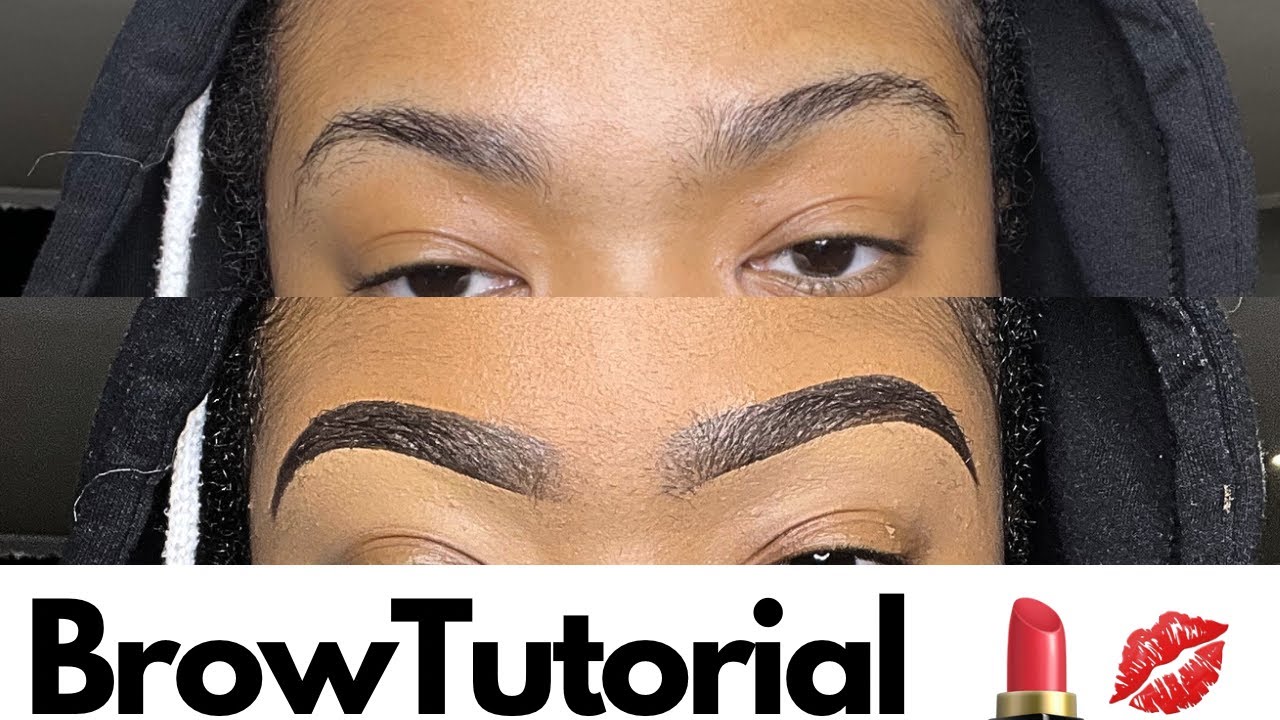QUICK & EASY EYEBROW TUTORIAL| Updated | Shassy Experience - YouTube