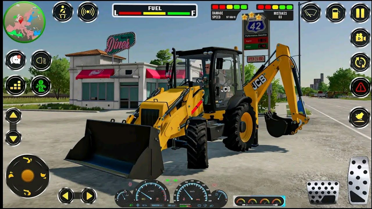 JCB machine game Android best gameplay impossible JCB machine game ...