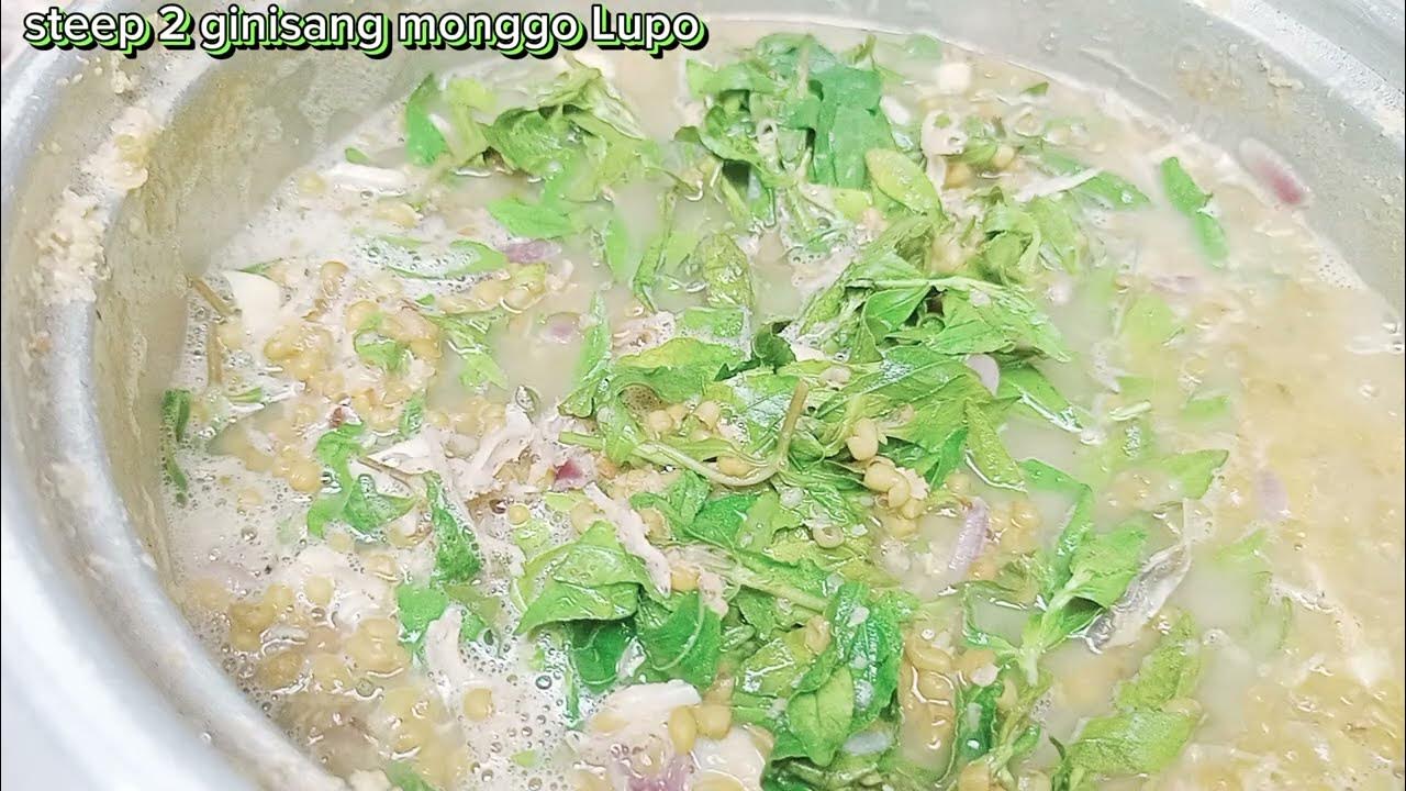 step 2 ginisang monggo Lupo with fried fish and Fish - YouTube