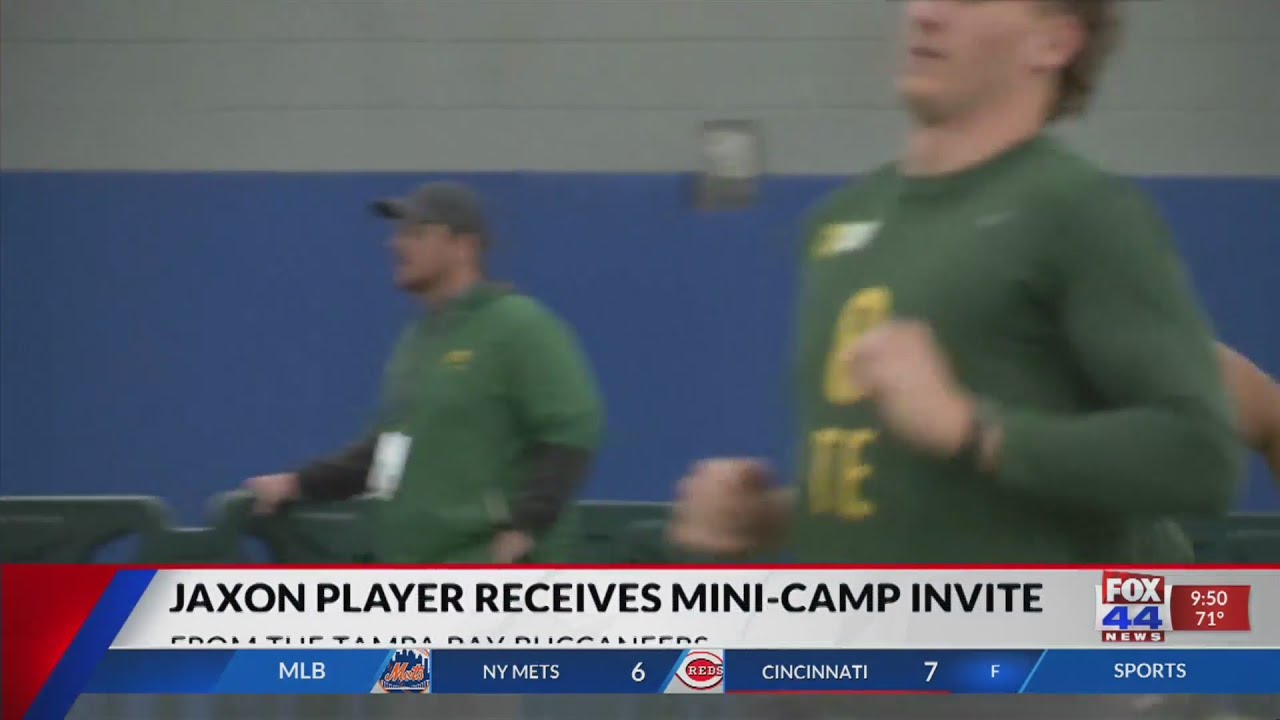 Jaxon Player earns mini-camp invite from Tampa Bay - YouTube