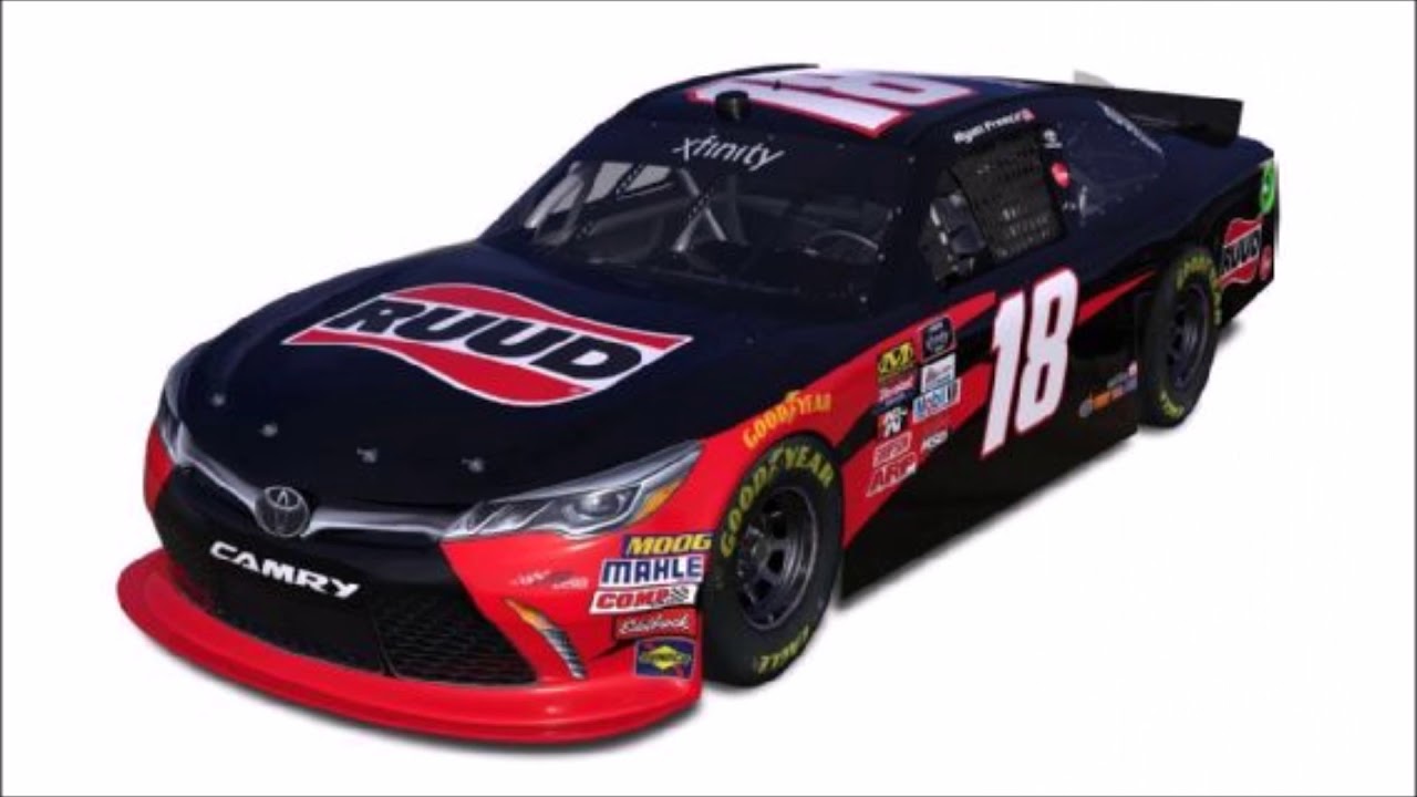 2018 NASCAR Xfinity Series Paint Schemes Part 1 - YouTube