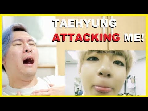 a video of taehyung to make your heart go boom boom Reaction | BTS ...