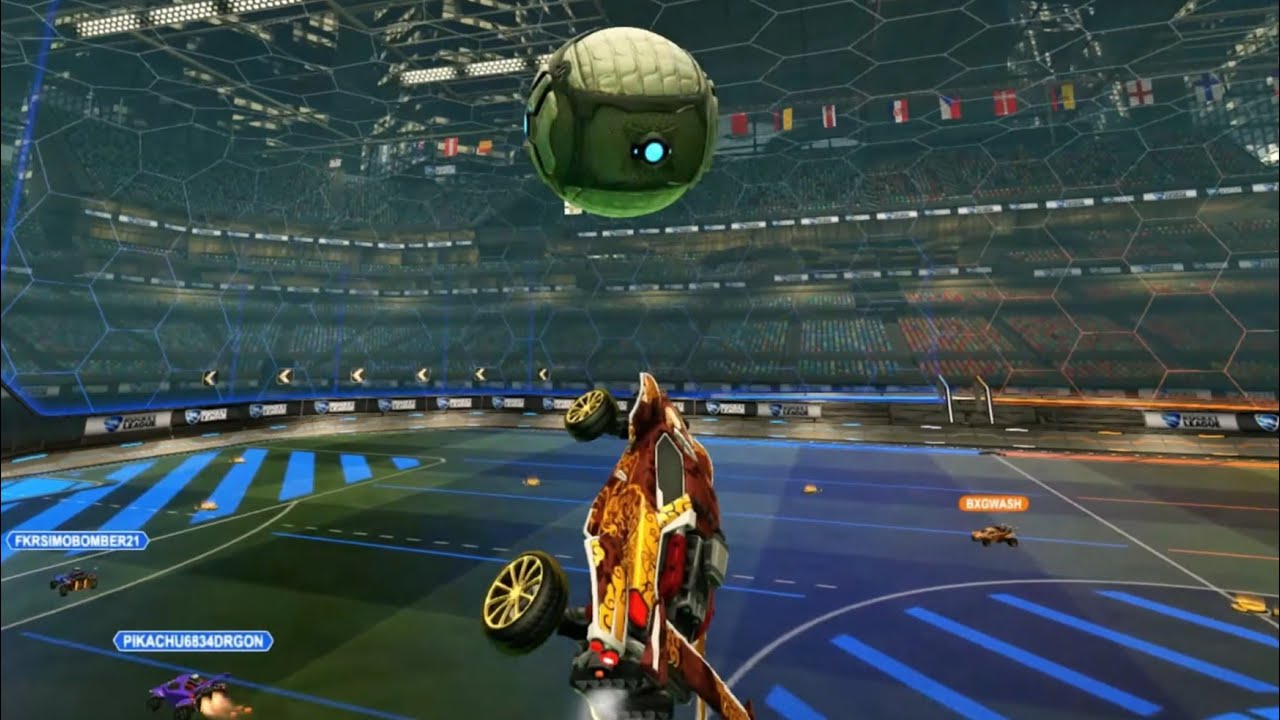 ROCKET LEAGUE - Best TeamWork Goals - Diamond and Plat Players - YouTube