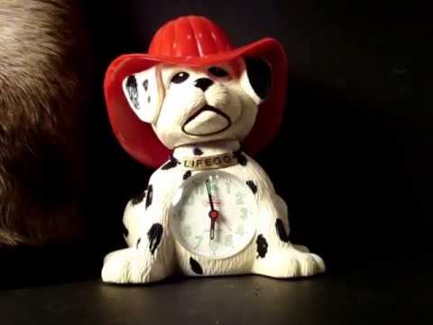 Firehouse Dog Talking Alarm Clock - YouTube