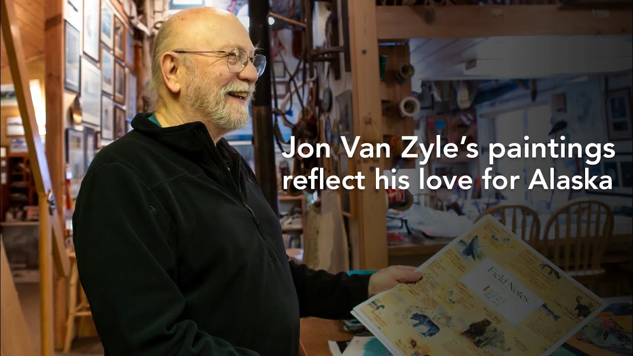 Jon Van Zyle’s paintings reflect his love for Alaska - YouTube