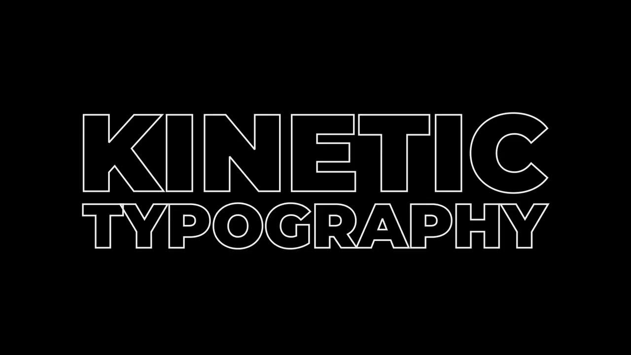 Kinetic Typography | Animation | After Effects - YouTube