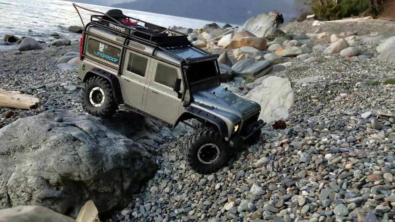 Trx4 / Hpi Toyota Venture Fj Cruiser Scale Trailing - YouTube