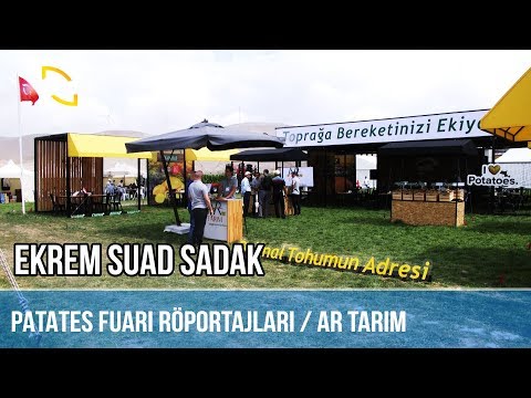 Patates Fuarı Röportajları / AR TARIM -Ekrem Suad Sadak