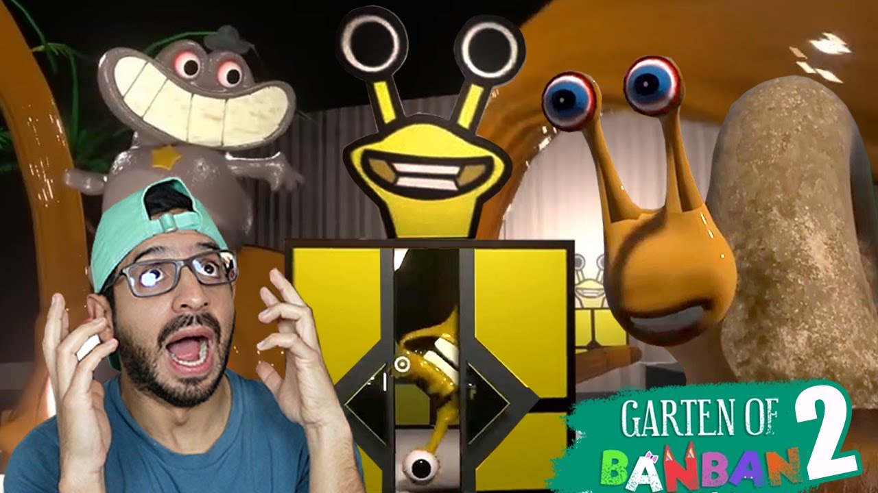 DESBLOQUEO a ZEPHYR SNAIL y AL SHERIFF JEFF | GARTEN OF BANBAN 2 EN ...