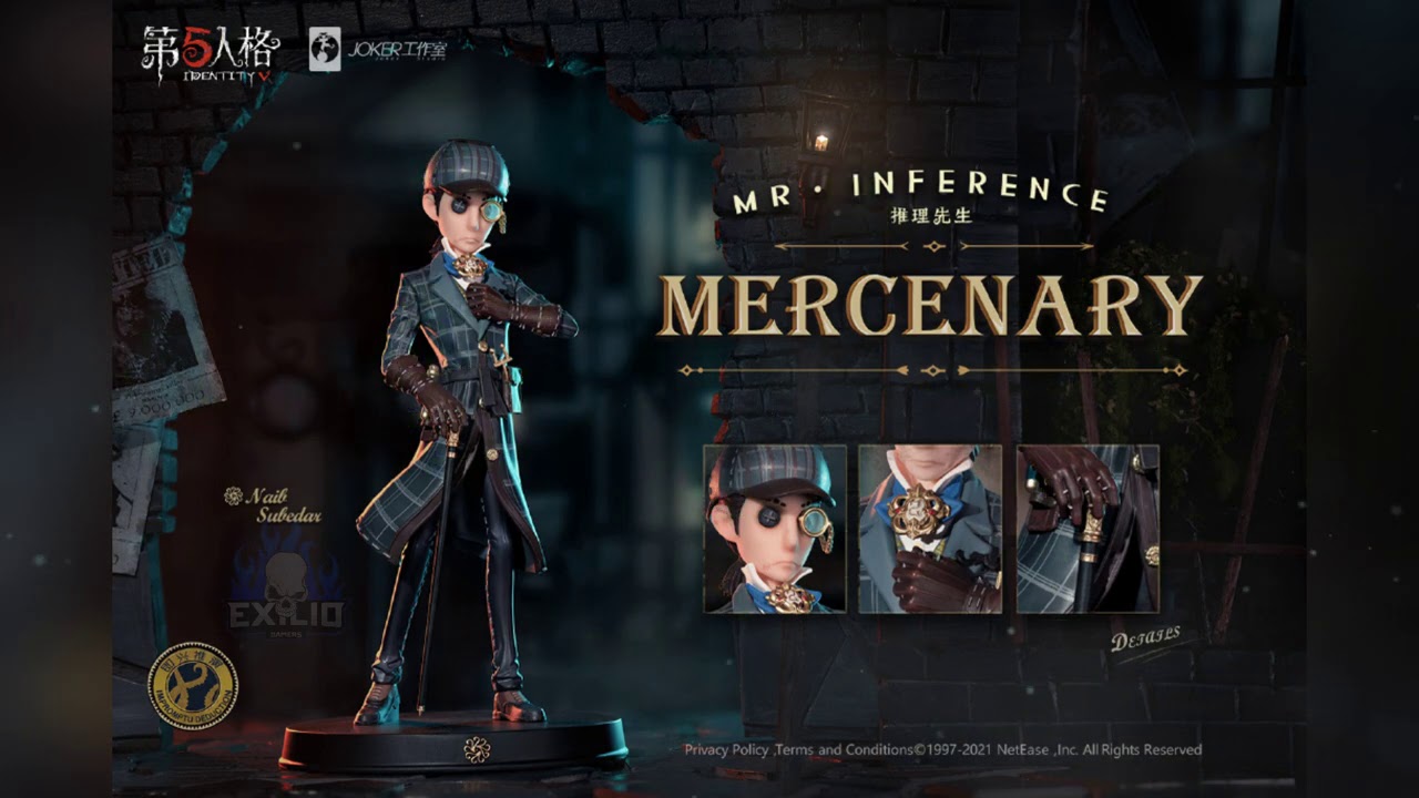 Mercenary figure l Identity v - YouTube