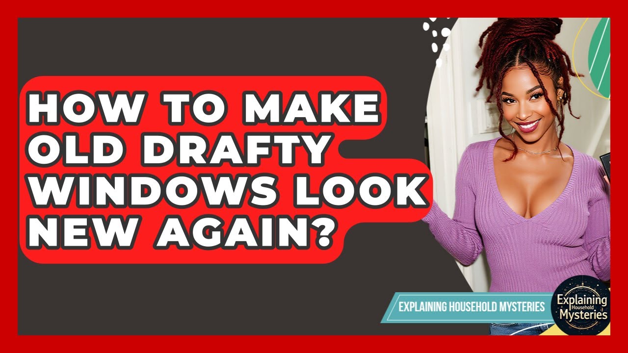 How To Make Old Drafty Windows Look New Again? - Explaining Household ...
