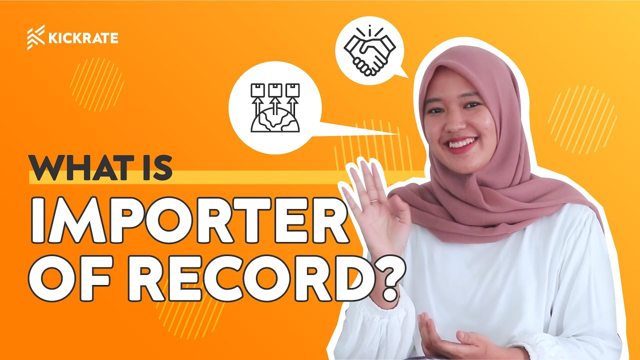Importer of Record (IoR) - YouTube