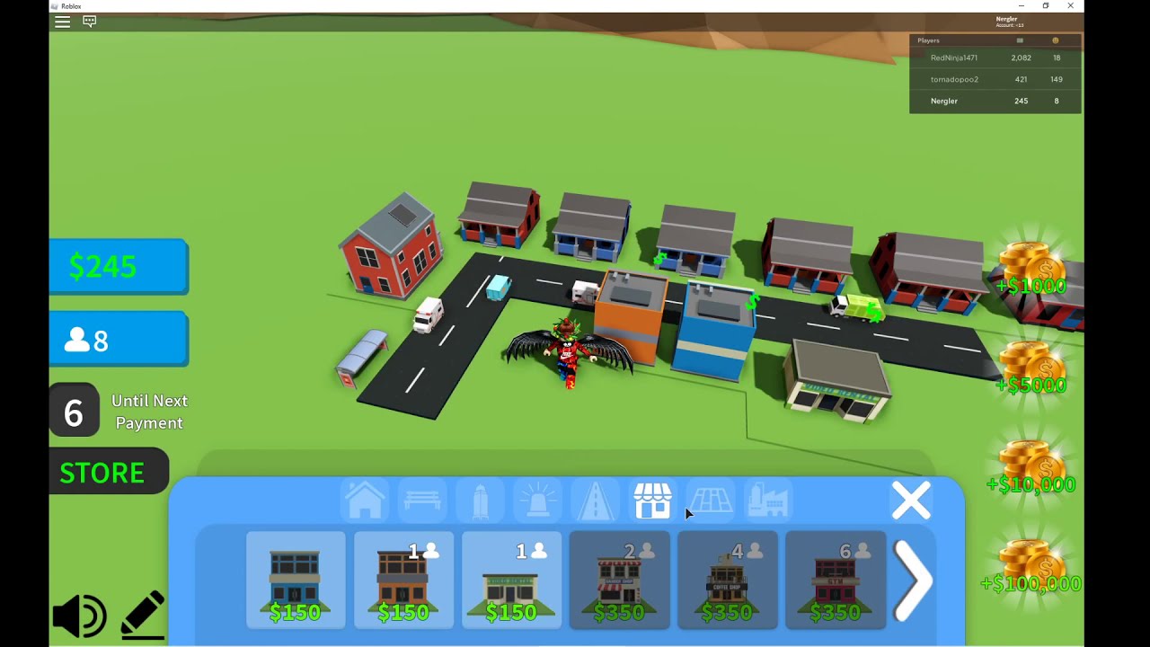 Building a CITY in roblox! - YouTube