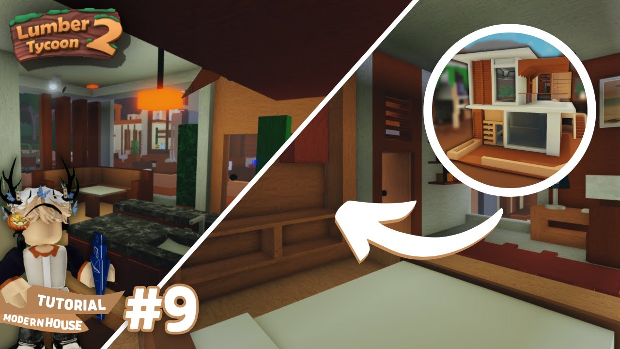 Lumber Tycoon 2: How To Build Modern House Tutorial (EP9) - YouTube