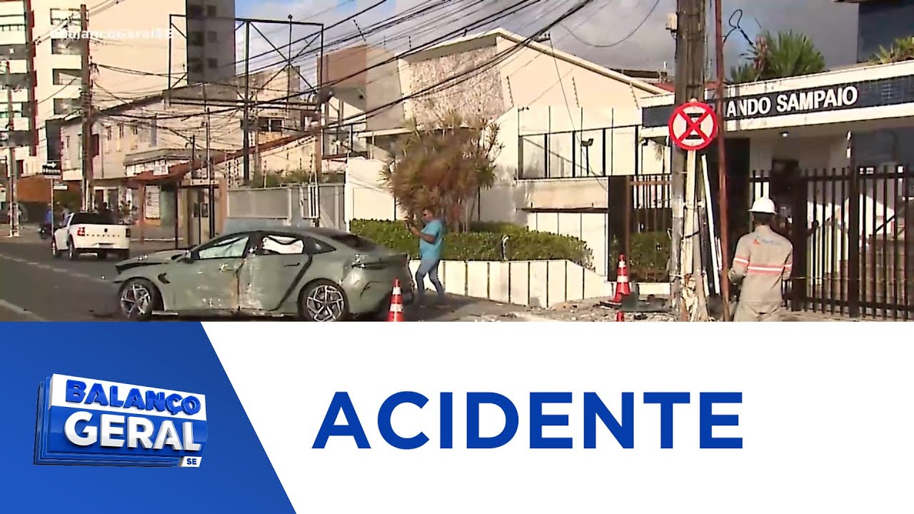 Ciclista fica ferido após acidente grave de trânsito na avenida Beira ...