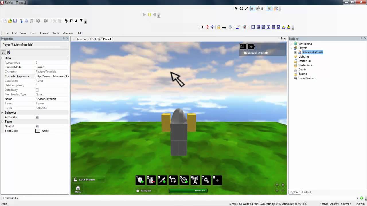 ROBLOX:How to make a model of someone else - YouTube