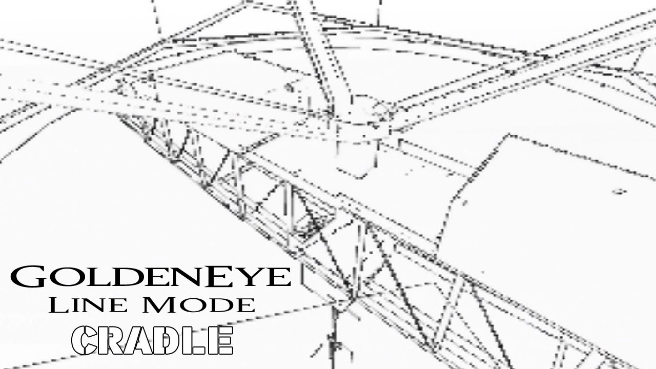 GoldenEye 007 N64 - Line Mode - Cradle - 00 Agent - YouTube
