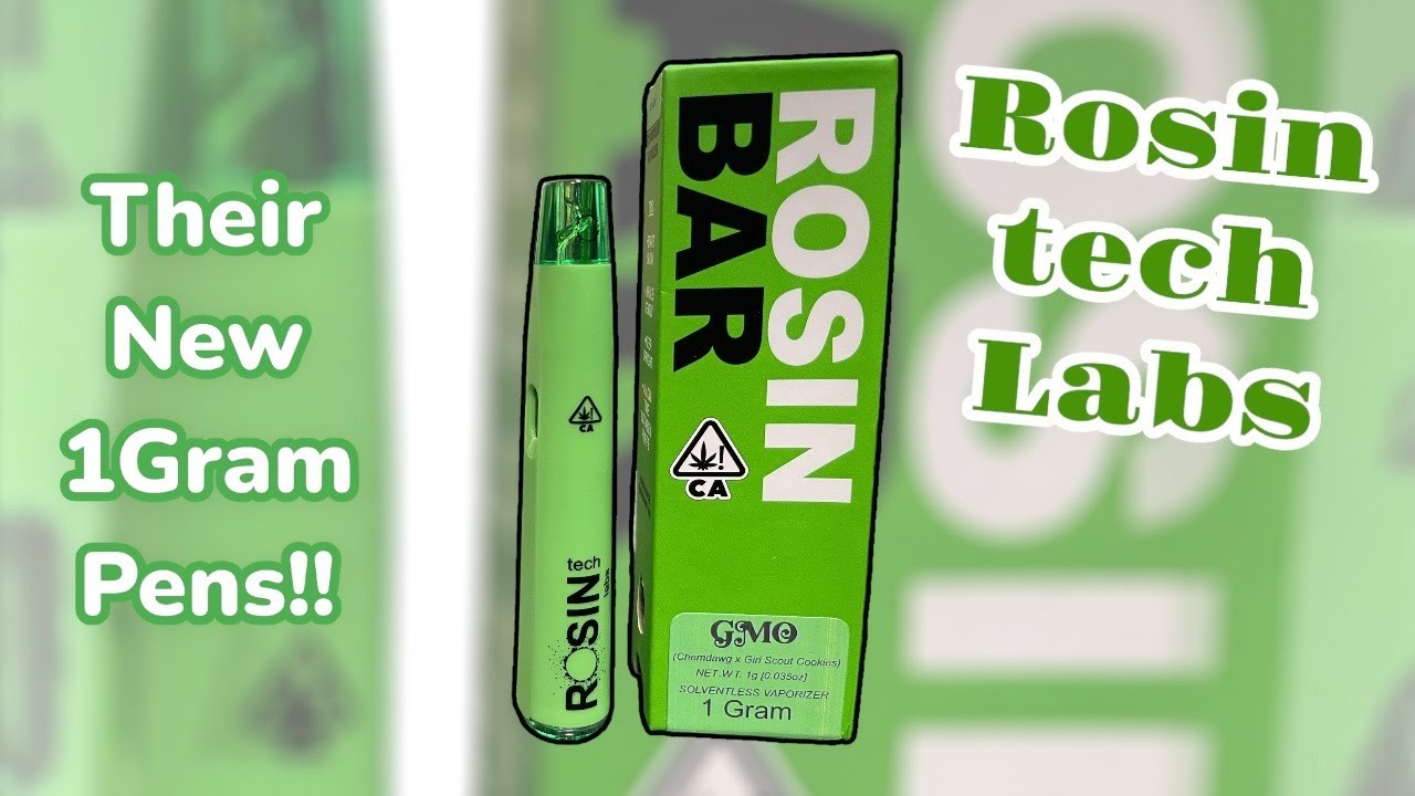 Rosin Tech Labs: Rosin Bar | Strain: GMO | FULL GRAM!!!! | vid quality ...