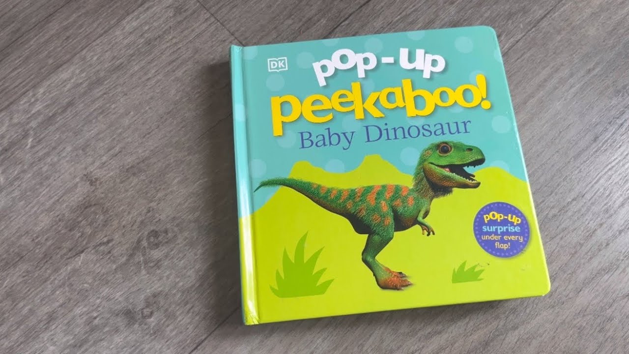PEEKABOO BABY DINOSAUR 🦖 || POOP-UP BOOKS || Kids books #kidsbooks # ...