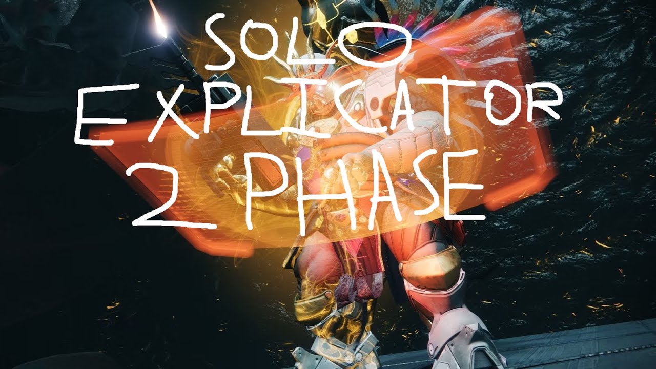Solo 2 Phase Explicator | Prismatic Hunter | Season: Reclamation ...