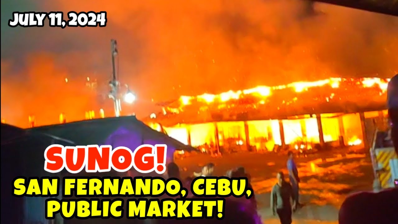 SUNOG SA SAN FERNANDO, CEBU PUBLIC MARKET! July 11, 2024 - YouTube