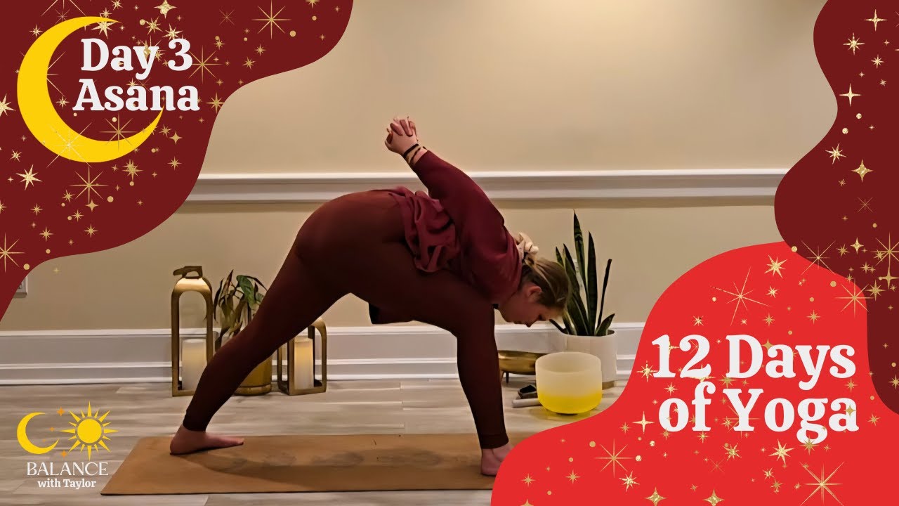 Day 3 Asana - 12 Days of Yoga - YouTube
