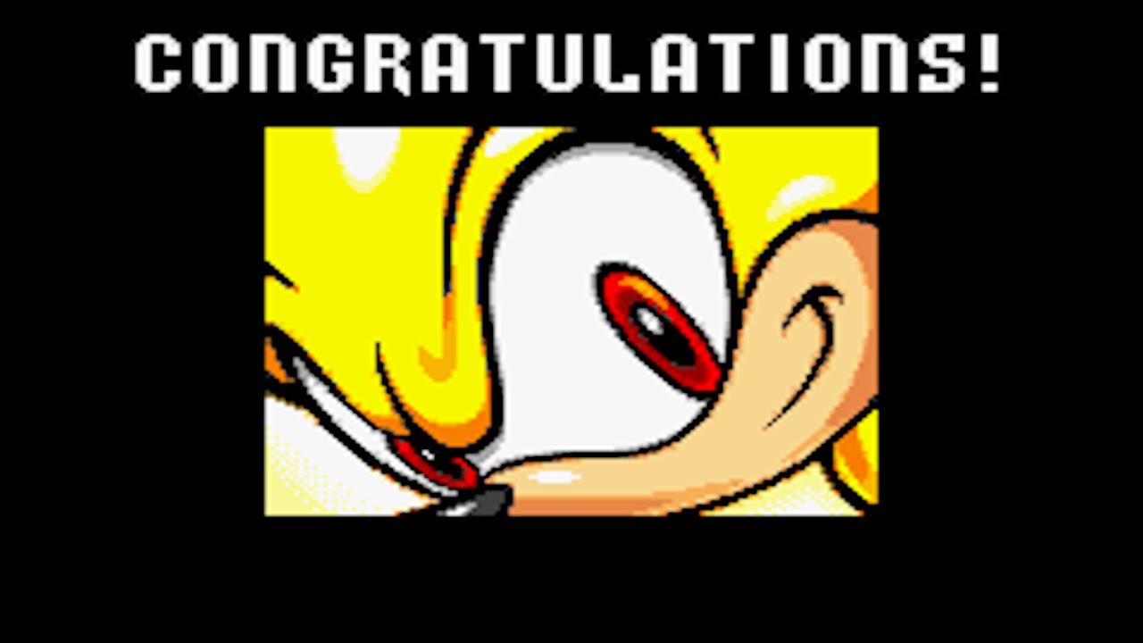 Sonic Advance 1: Finale: The Moon Zone & Super Sonic Ending - YouTube