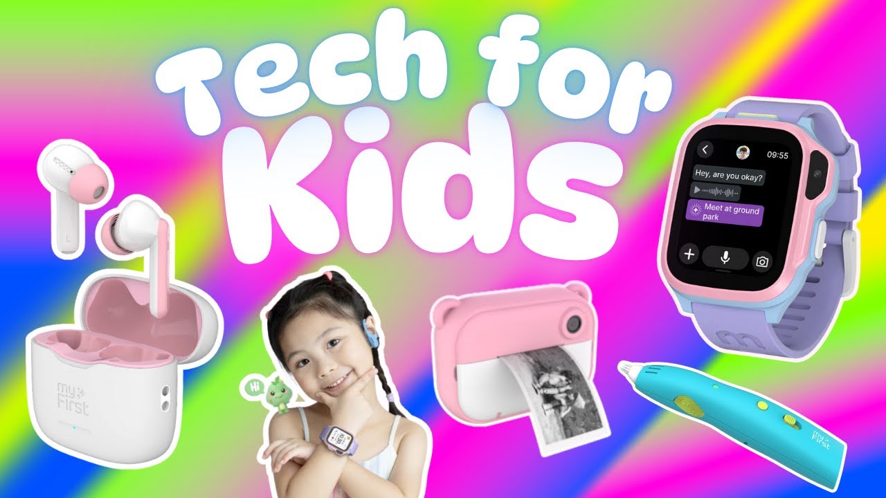 CES 2025 Kids Tech myFirst Fone S4 Smart Watch Instant Camera 50 ...