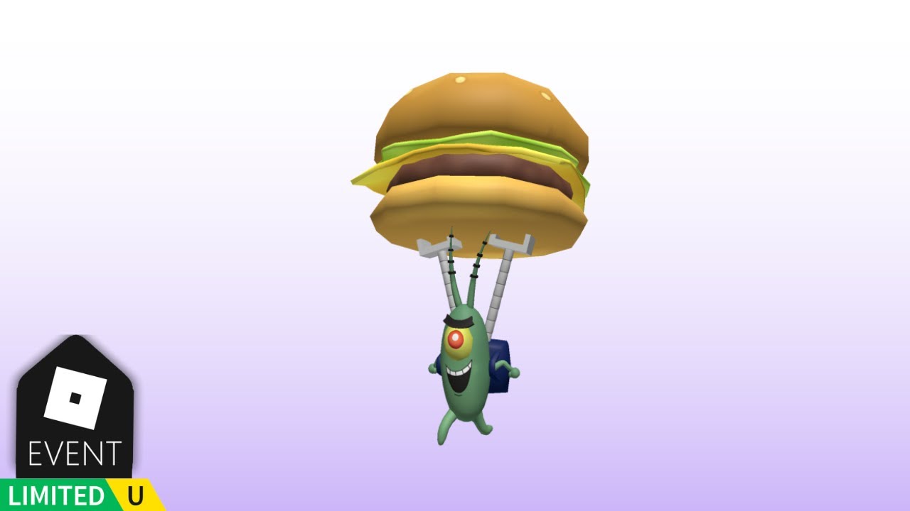 FREE LIMITED UGC: How to get Plankton Holding Krabby Patty Shoulder ...
