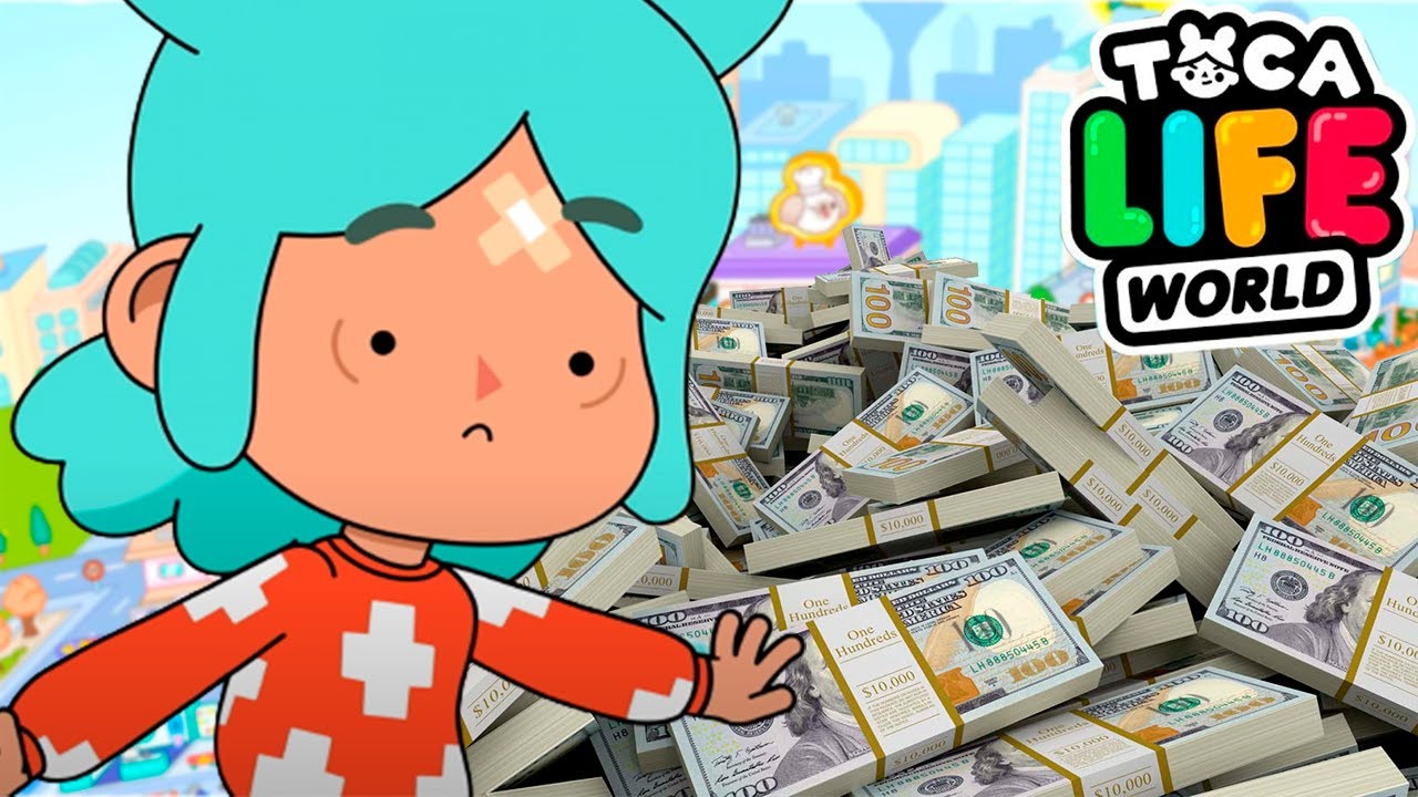 Toca Mia FOUND ALL THE MONEY IN THE GAME💵😱|Toca Life World - YouTube