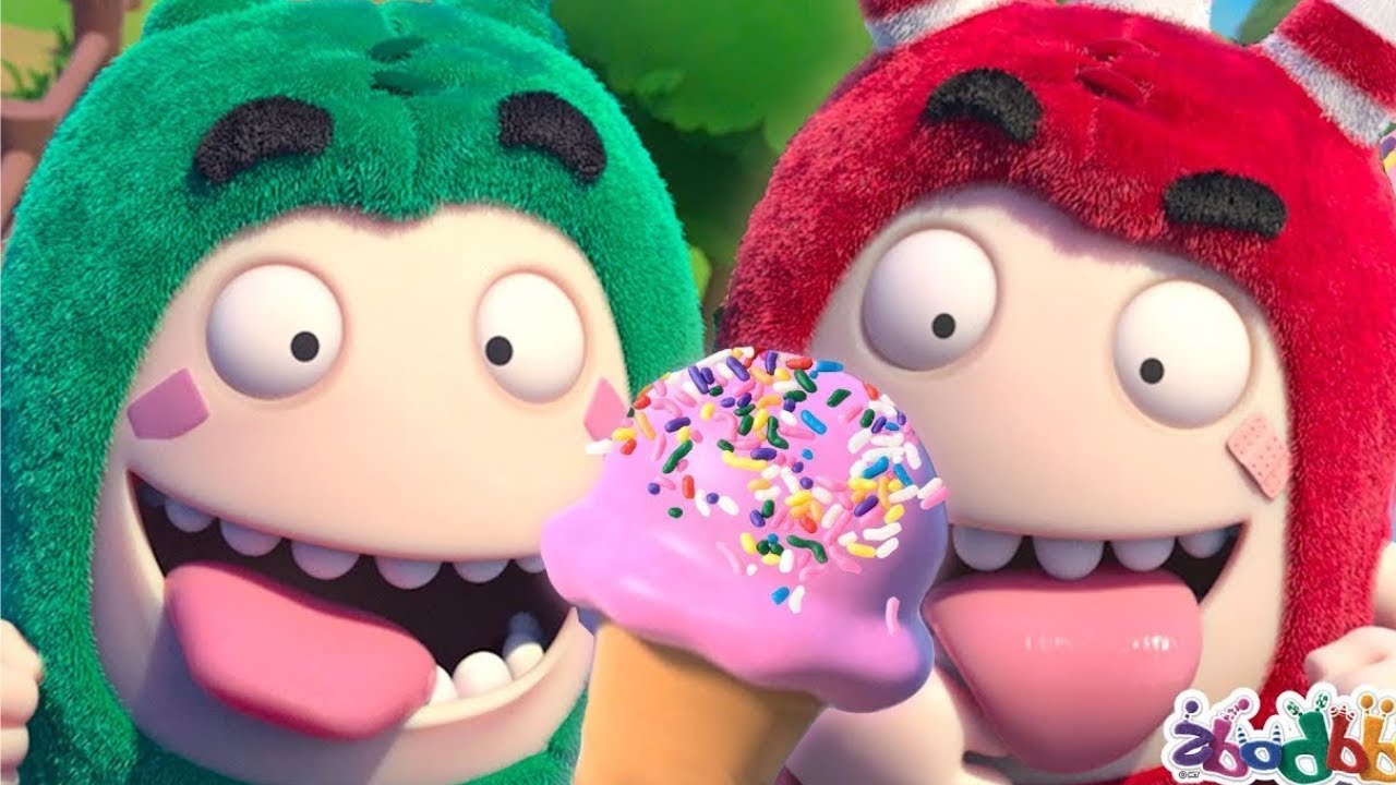 ODDBODS! | NEW! | DOUBLE SCOOP🍦 Best Oddbods Full Episode | Funny ...