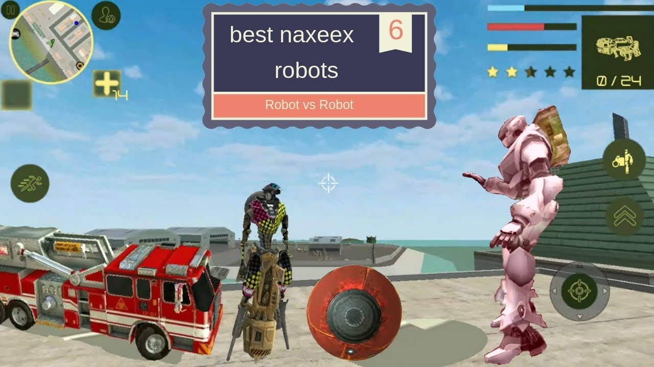 Various Type Of Naxeex Robots | Robot vs Robot Gameplay Walkthrough (Mobile Game) Under 100 MB ...
