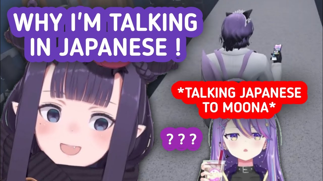 Ina Forgot That She is Holo EN For a Sec [Ninomae Ina'nis/Moona ...