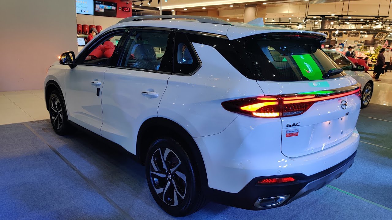 2022 GAC GS5 White Color - 5 Seats SUV | Exterior and Interior Walkaround - YouTube