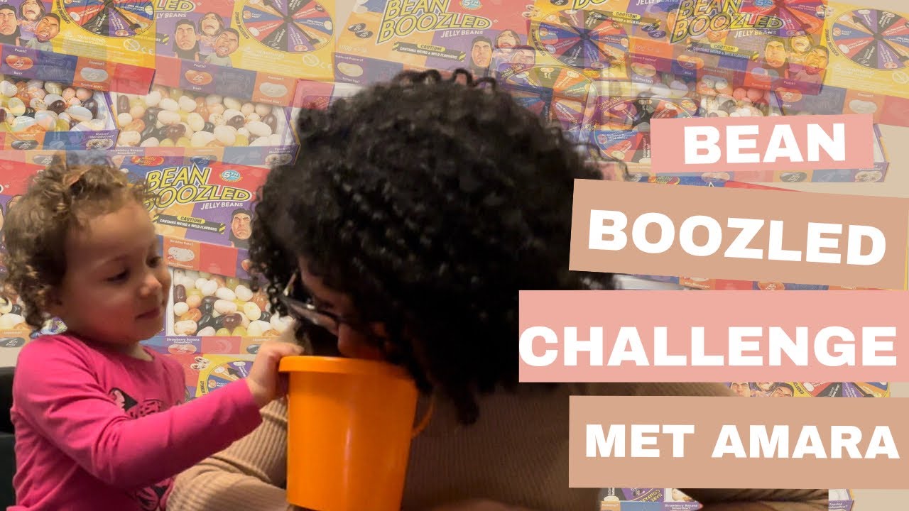 Bean boozled challenge met Amara- Fun - YouTube