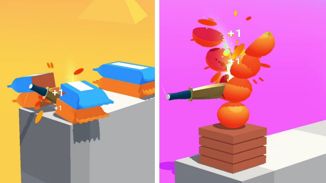 Slice It all - Very satisfying and relaxing ASMR Slicing game 🌈💕 - YouTube