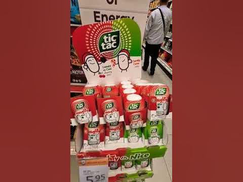 Tic Tac Naughty or Nice [Lumps of coal or Candy Cane] - YouTube