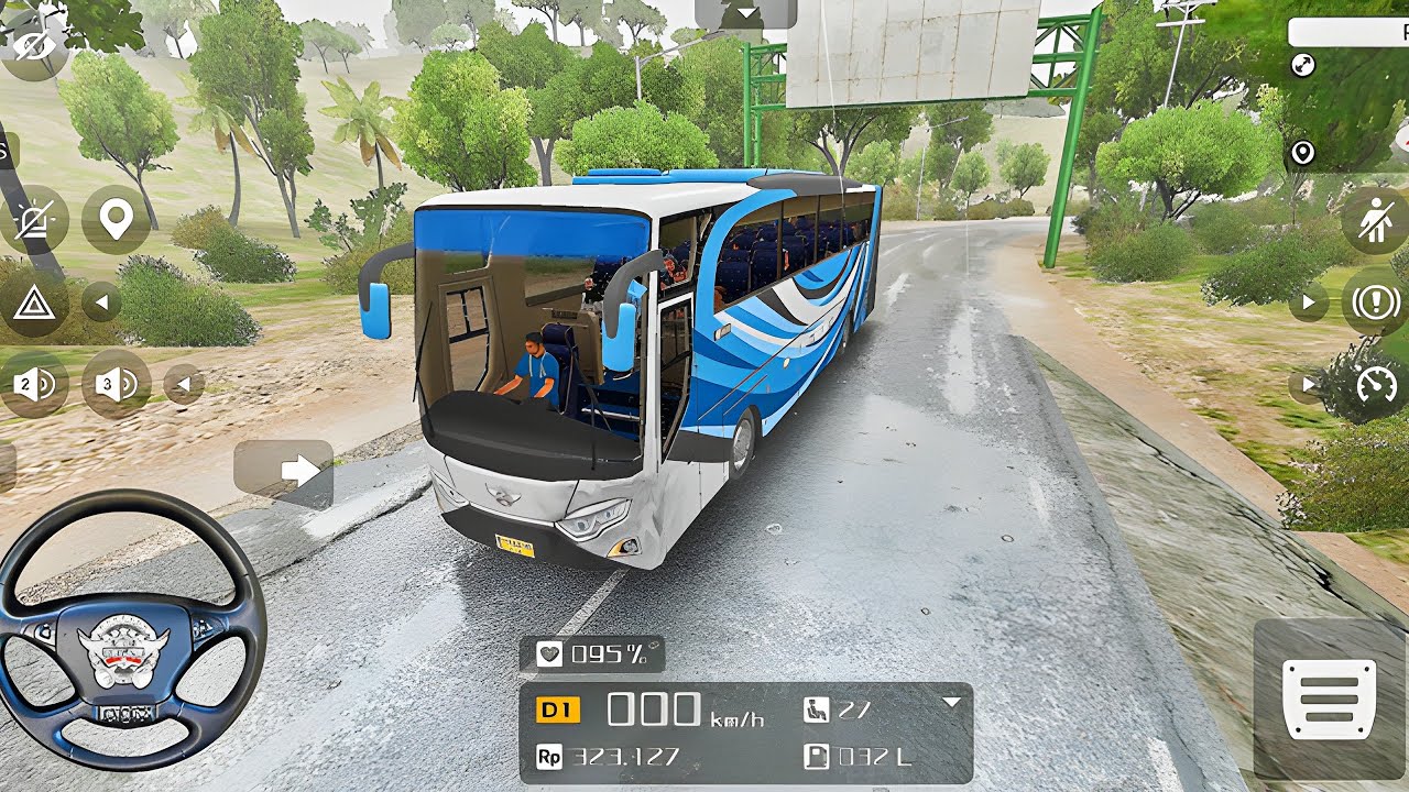 INDONESIA LUXURIOUS BUS SIMULATOR | OFF ROAD | 4K GRAPHICS!!!😱 - YouTube