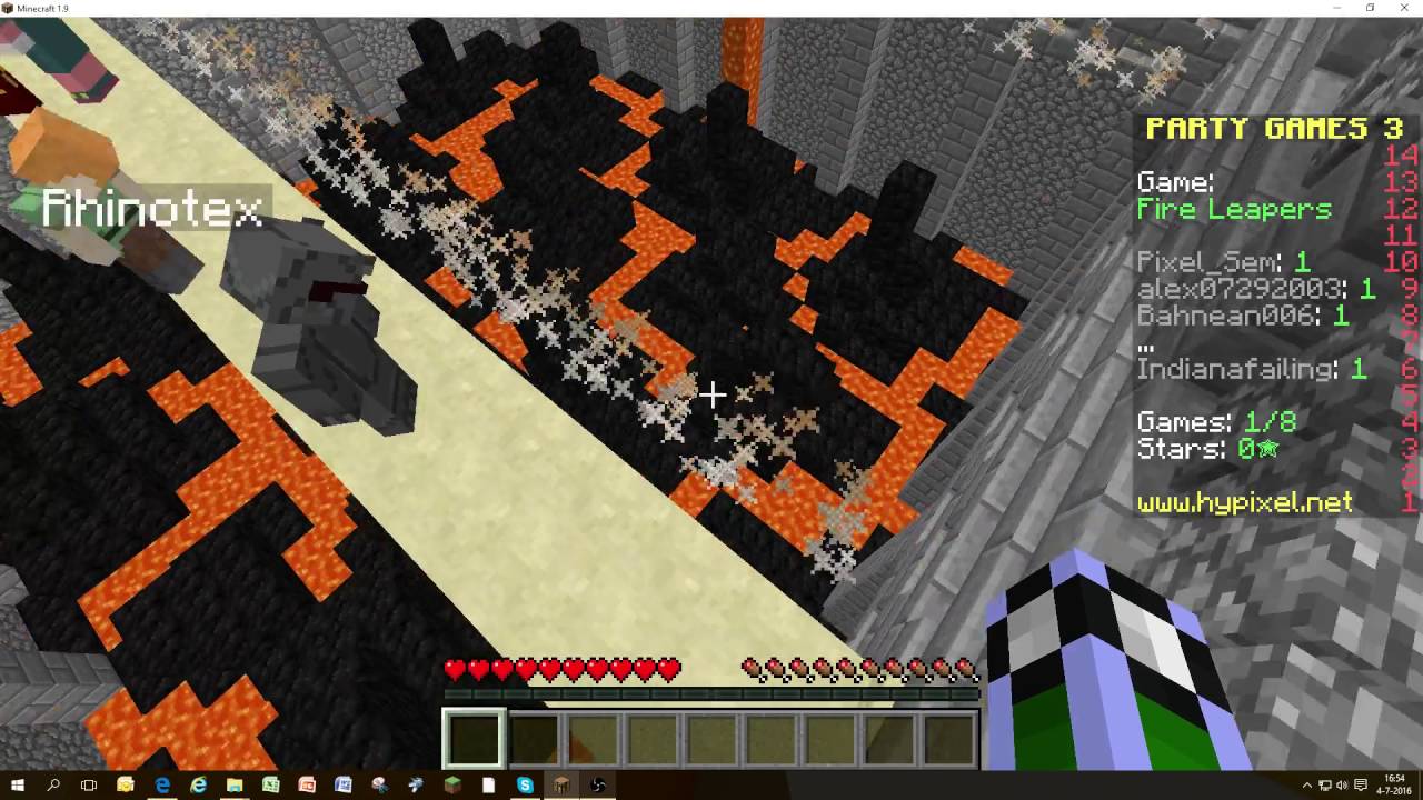 Minecraft Hypixel arcade minigames. - YouTube