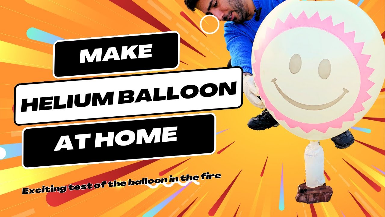 How to make HELIUM balloons at home - YouTube