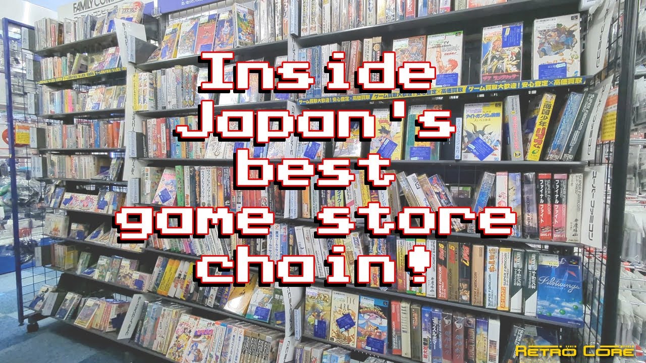 Inside Japan's best game store chain! - YouTube