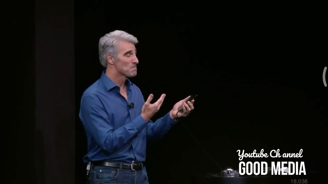 Iphone X FaceID Fail at Apple September Event HD - YouTube