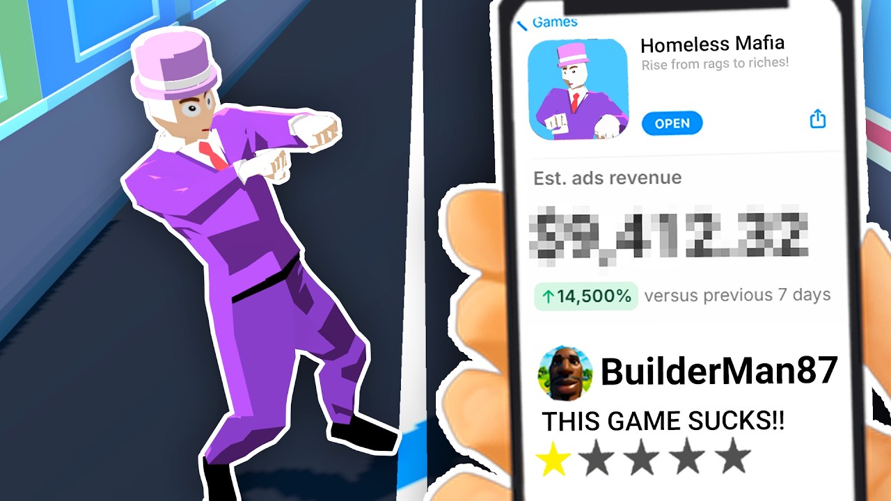 Creating the Most CURSED Mobile Game FOR MONEY - YouTube